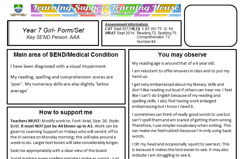 Make Sure You Know Your Special Ones #SEND | @LeadingLearner